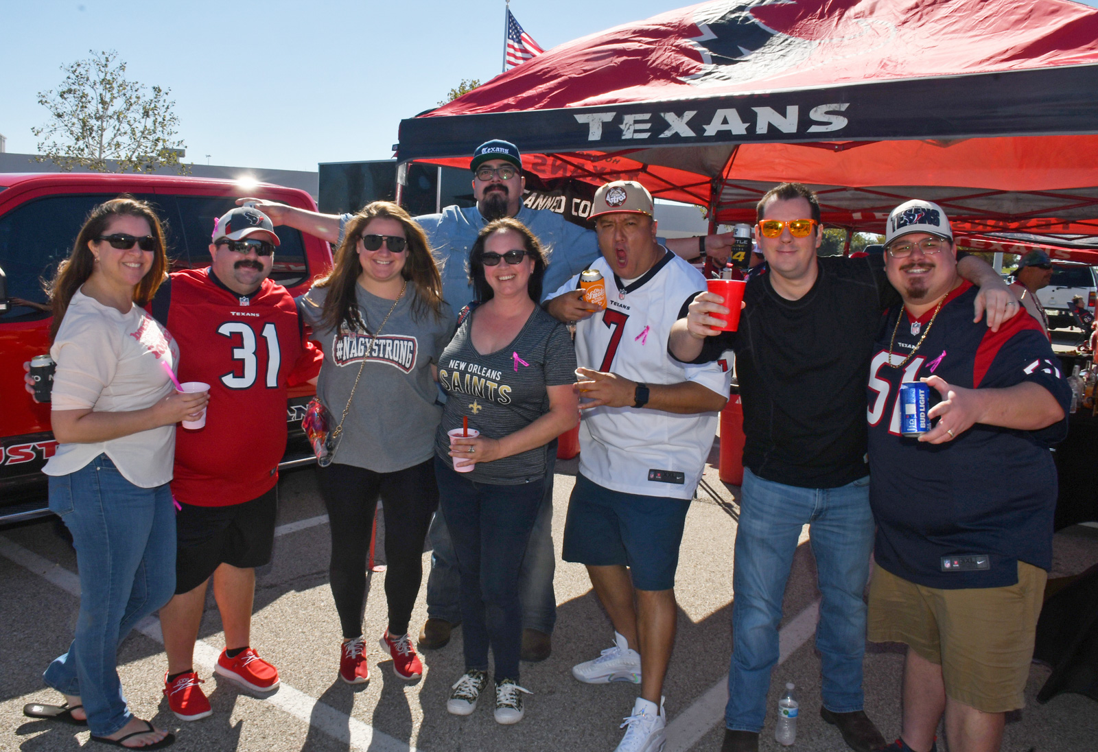 10/15/23 Houston Texans Nuff Said Tailgate vs New Orleans Saints ...